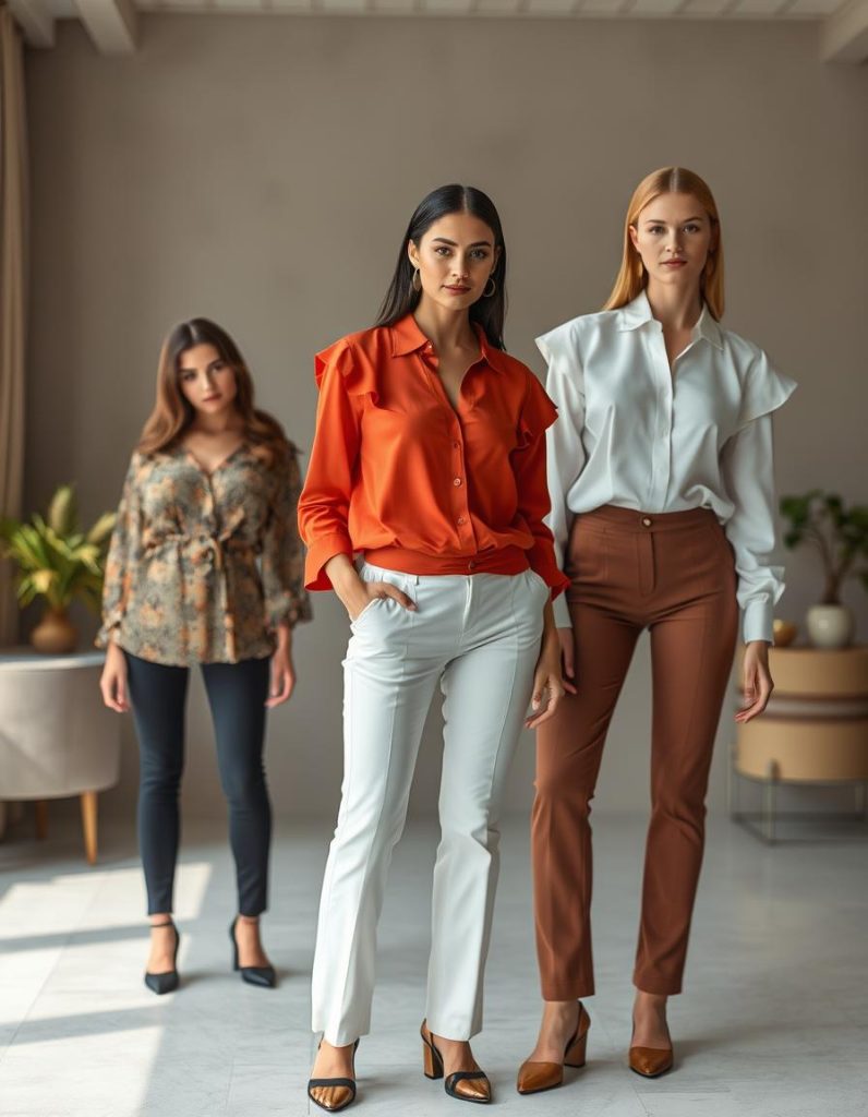 Blouse Designs for Lean Body: Fashion Ideas for Slim Figures - Leanry